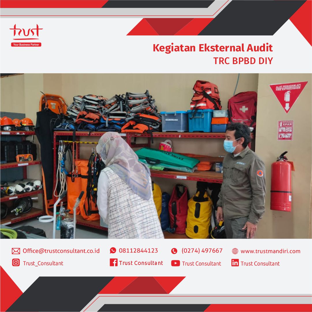 Kegiatan Eksternal Audit Day 2 pada TRC BPBD DIY - Trust Consultant ISO