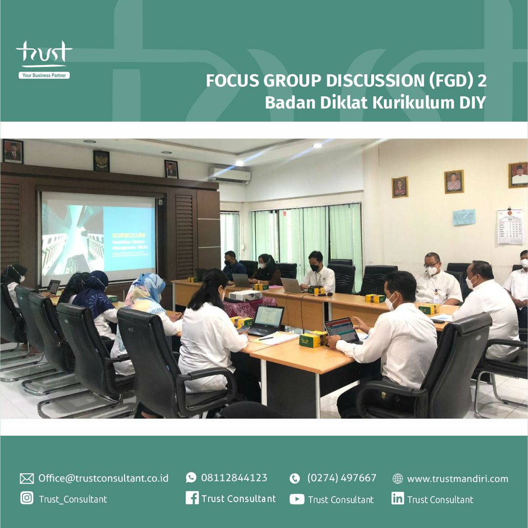Focus Group Discussion (FGD) 2 pada Badan Diklat Kurikulum DIY - Trust Consultant ISO