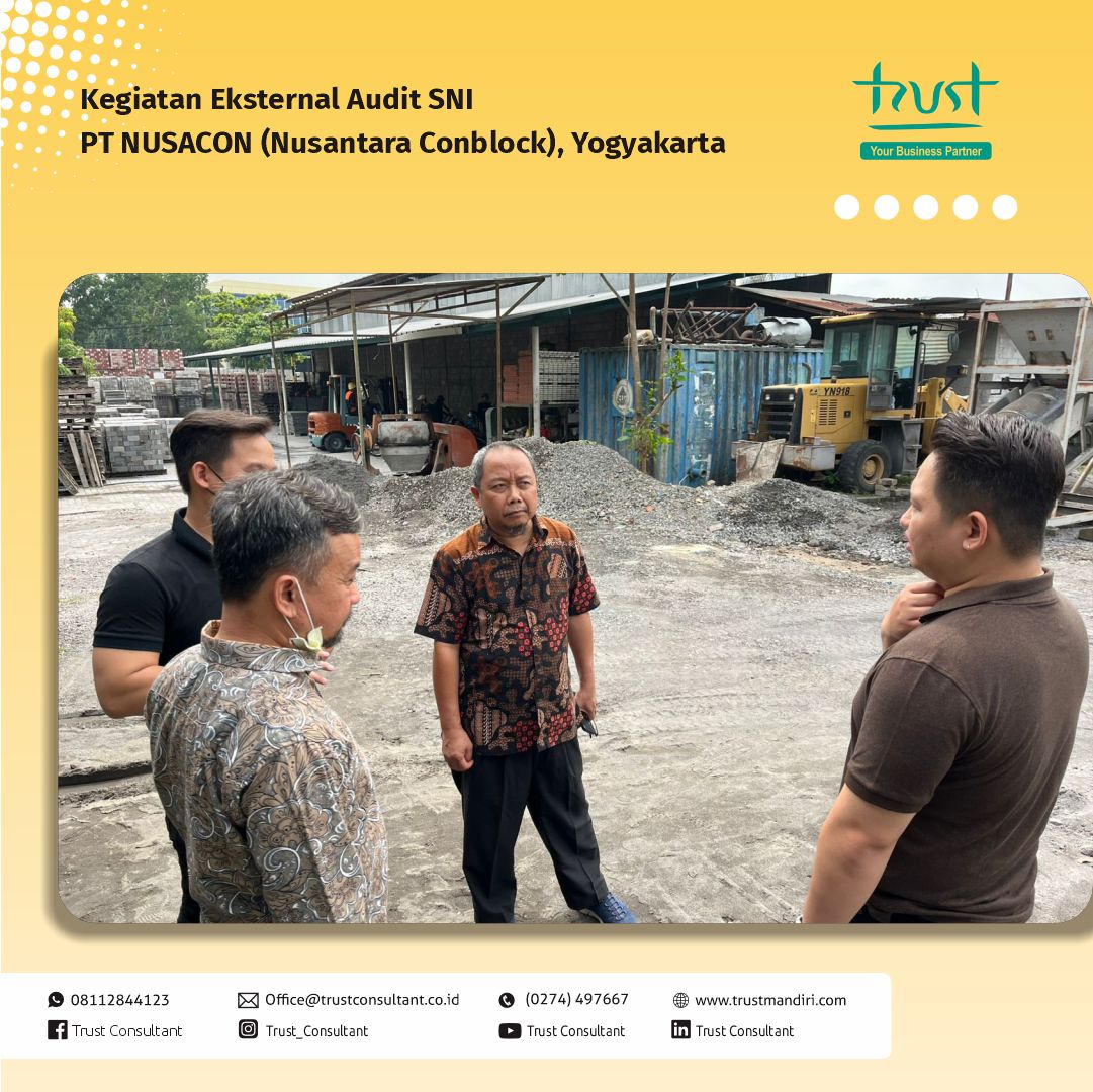 Kegiatan Eksternal Audit SNI pada PT NUSACON (Nusantara Conblock ...