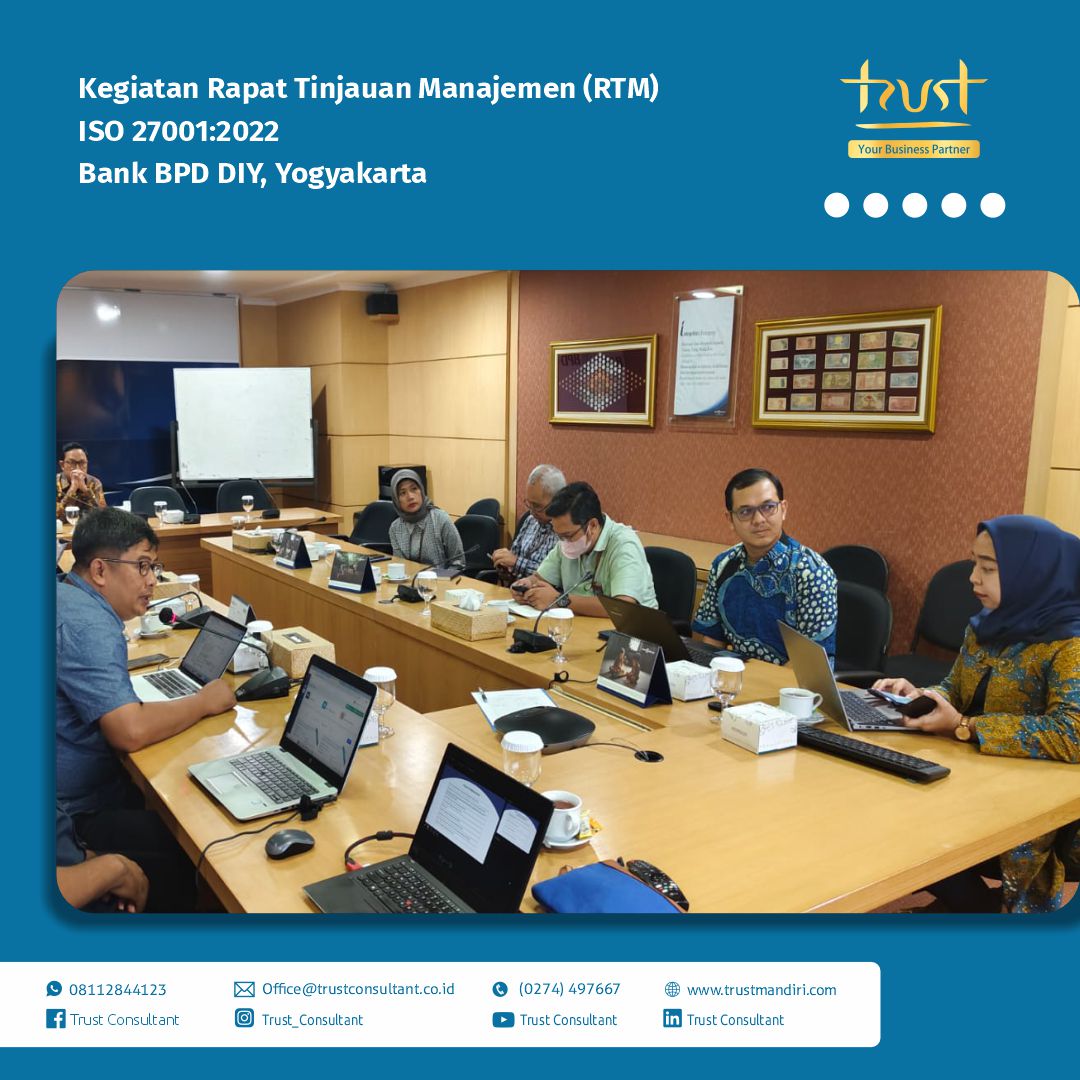 Kegiatan Rapat Tinjauan Manajemen (RTM) ISO 27001:2022 pada Bank BPD ...