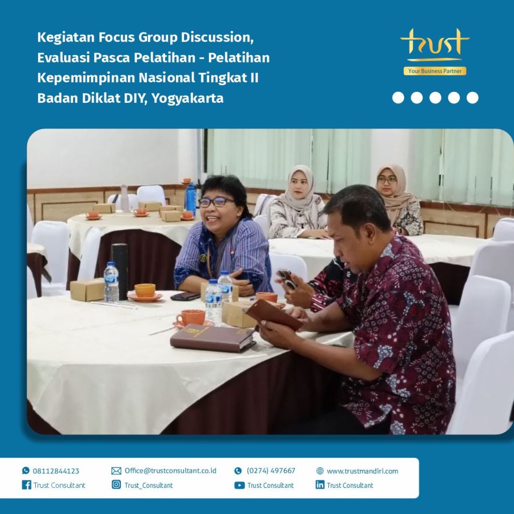 Kegiatan Focus Group Discussion, Evaluasi Pasca Pelatihan - Pelatihan ...