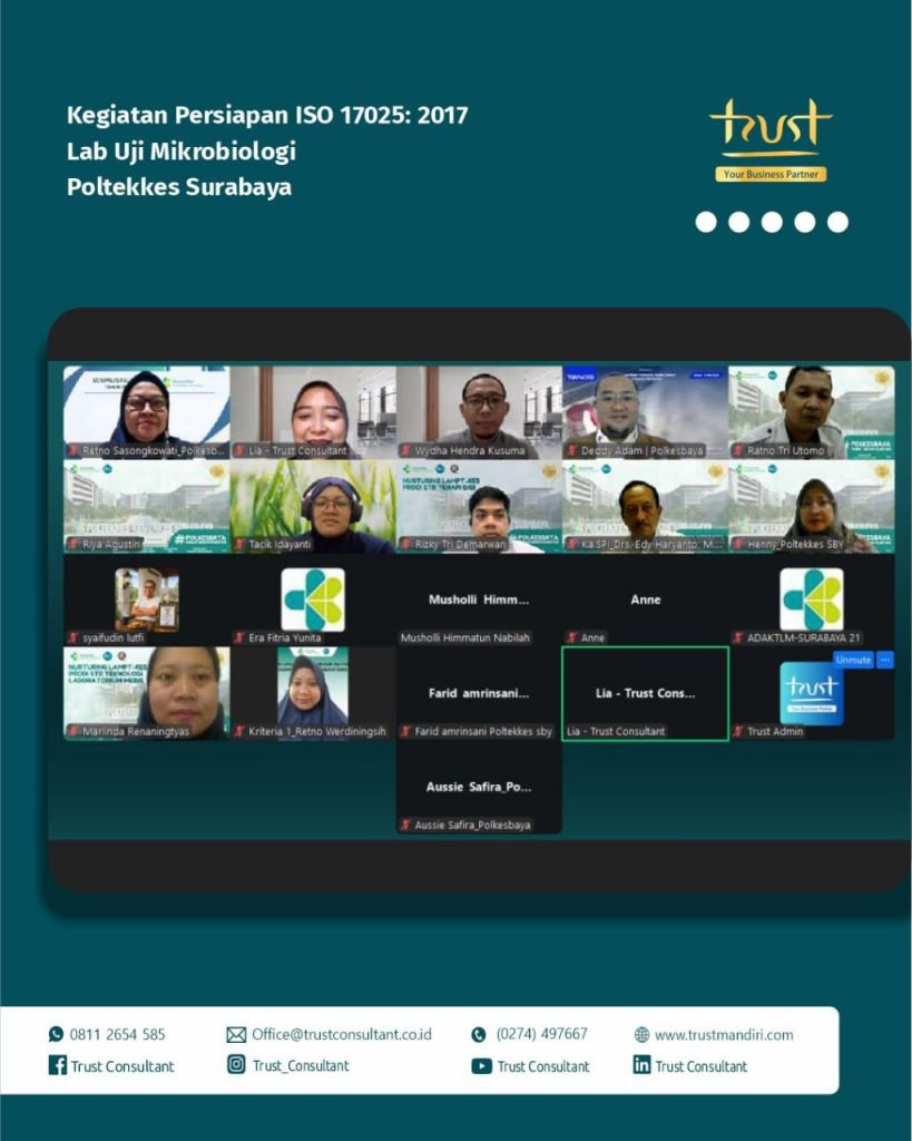 Kegiatan Persiapan ISO 17025:2017 Lab Uji Mikrobiologi pada Poltekkes ...